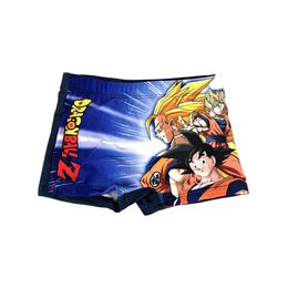 Dragon Ball Badeshorts 'Dragon Ball Badehose Son Goku' Jungen Gr&ouml;&szlig;e 128 blau