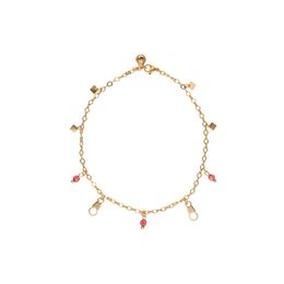 NAEMI Women Anklet in Rose Gold Pink | Gr.: onesize