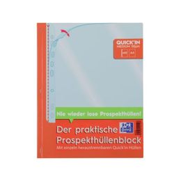 Oxford Prospekth&uuml;llenblock Economy Quick'In A4 PP 0,05mm glasklar blendfrei d... | Gr.: onesize