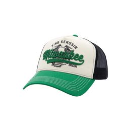 King Kerosin Trucker Cap Milwaukee in gr&uuml;n | Gr.: onesize