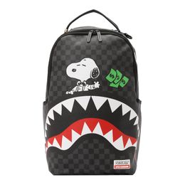 Sprayground Backpack 'Snoopy Top Shark Money' male Black size One Size