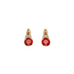 NAEMI Women Earrings in Rose Gold Red | Gr.: onesize