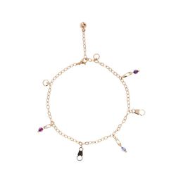 NAEMI Women Anklet in Rose Gold Purple | Gr.: onesize