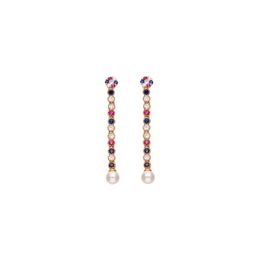NAEMI Women Earrings in Rose Gold Multicolor | Gr.: onesize