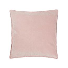 IB Laursen Kissenbezug Velour quadratisch in rosa | Gr.: onesize