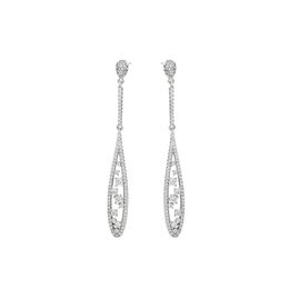 NAEMI Women Earrings in Silver White | Gr.: onesize