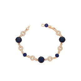 NAEMI Women Bracelet in Rose Gold Navy | Gr.: onesize