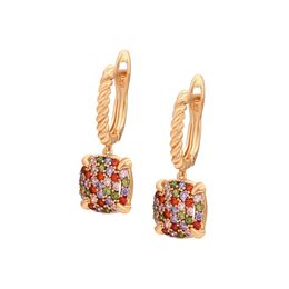 NAEMI Women Earrings in Rose Gold Multicolor | Gr.: onesize