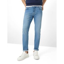 5-Pocket-Jeans Brax "Style CHUCK", Herren, Gr. 33, L&auml;nge 30, hellblau, Denim/Jeans, 92% Baumwolle, 6% Elastomultiester, 2% Elasthan, Jeans 5-Pocket-Jeans