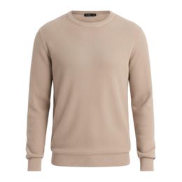 Ombre Pullover 'OM-SWSW-0142' Herren Gr&ouml;&szlig;e L beige