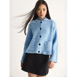Bianco Lucci Strickjacke Damen Gr&ouml;&szlig;e S/L hellblau