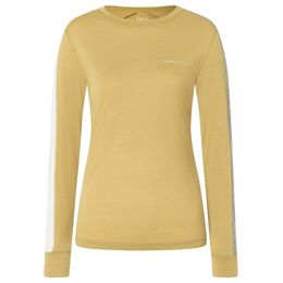 super.natural Merino Longsleeve ALARM RUNNING LS in Beige | Gr.: XL