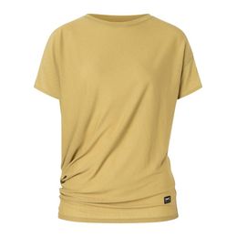 super.natural Merino T-Shirt W YOGA LOOSE TEE in Beige | Gr.: L