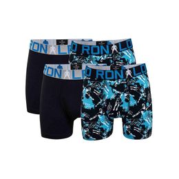 CR7 Boxershort 4er Pack in Schwarz/Blau | Gr.: 104/110