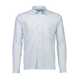 Flanellhemd LINDBERGH "Freizeithemd Regular Fit", Herren, Gr. XL, Normalgr&ouml;&szlig;en, lt blau, Obermaterial: 100% Baumwolle, Hemden