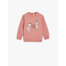 KOTON Sweatshirt girl Pink size 98/104