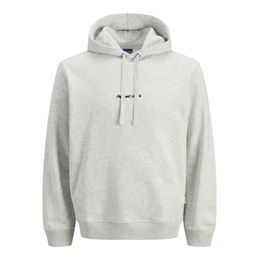 Jack & Jones Jack & Jones Sweatshirt JORNORREBRO EMB SWEAT HOOD in Wei&szlig; | Gr.: XL