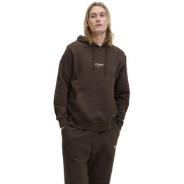 Jack & Jones Jack & Jones Sweatshirt JJESOHO SWEAT HOOD in Braun | Gr.: XXL