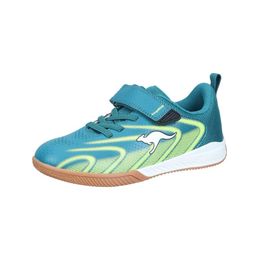 Kangaroos Sneakers Mid in teal/limetta | Gr.: 39