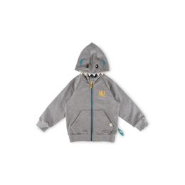 Sigikid Sweatjacke Blue & Bright in Grau | Gr.: 110