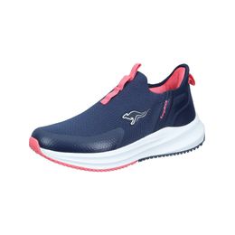 Kangaroos Sportliche Slipper in k blue/sunset coral | Gr.: 39