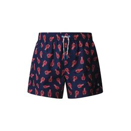 Pepe Jeans Badeshorts Herren Gr&ouml;&szlig;e S navy / rot / wei&szlig;