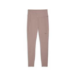 Trainingstights Puma "CLOUDSPUN High-Waist-Leggings Damen", Damen, Gr. XL, Normalgr&ouml;&szlig;en, sandstone beige, Obermaterial: 85% Polyester, 15% Elasthan. Innere Tasche: 85% Polyester, 15% Elasthan, eng, Hosen