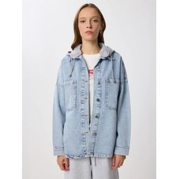 Happiness İstanbul Jacke Damen Gr&ouml;&szlig;e S blue denim