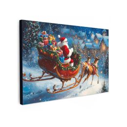 OnlyWow Leinwand Bilder Cognac | Gr.: 30 x 20 cm
