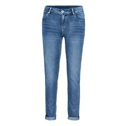 Betty Barclay Basic-Jeans mit Waschung in Blau | Gr.: 36