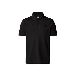 The North Face Essential Regular Polo Tee in Schwarz | Gr.: XL
