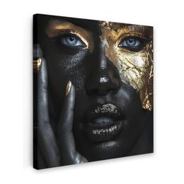 OnlyWow Leinwand Bilder Luxusportr&auml;t | Gr.: 20 x 20 cm
