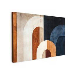 OnlyWow Leinwand Bilder Cognac | Gr.: 80x60 cm