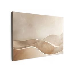OnlyWow Leinwand Bilder Wellen | Gr.: 120 x 80 cm