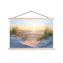 OnlyWow Poster mit Leiste Sonnenuntergang | Gr.: 90 x 60 cm