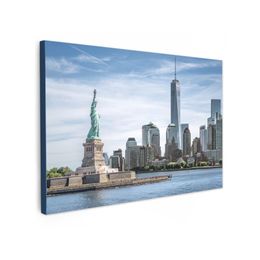 OnlyWow Leinwand Bilder Freiheitsstatue | Gr.: 150 x 100 cm