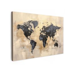 OnlyWow Leinwand Bilder Kupferfarben | Gr.: 90 x 140 cm