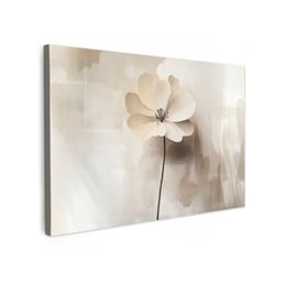 MuchoWow Leinwand Bilder Creme | Gr.: 30 x 20 cm