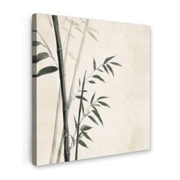 OnlyWow Leinwand Bilder Eukalyptusholzfarben | Gr.: 90 x 90 cm