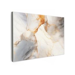 OnlyWow Leinwand Bilder Abstrakte Kunst Marmoroptik | Gr.: 40 x 30 cm