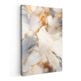 OnlyWow Leinwand Bilder Abstrakte Kunst Marmoroptik | Gr.: 30 x 40 cm