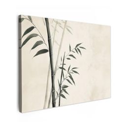 OnlyWow Leinwand Bilder Eukalyptusholzfarben | Gr.: 120 x 80 cm