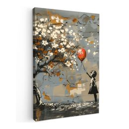 MuchoWow Leinwand Bilder Bl&uuml;tenkunst | Gr.: 20 x 30 cm