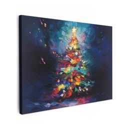 OnlyWow Leinwand Bilder Multicolor | Gr.: 80x60 cm