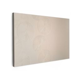 MuchoWow Leinwand Bilder Ecru | Gr.: 30 x 20 cm