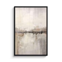 OnlyWow Poster mit Leiste Abstrakte Kunst | Gr.: 30 x 40 cm