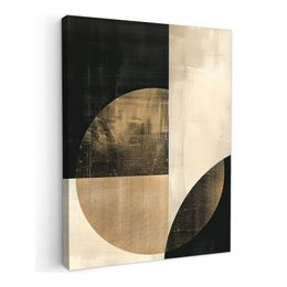 OnlyWow Leinwand Bilder Geometrisches Gleichgewicht | Gr.: 60 x 90 cm