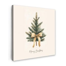 OnlyWow Leinwand Bilder Sandfarben | Gr.: 50 x 50 cm