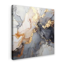 OnlyWow Leinwand Bilder Abstrakte Formen | Gr.: 20 x 20 cm
