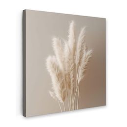 OnlyWow Leinwand Bilder Federn | Gr.: 50 x 50 cm